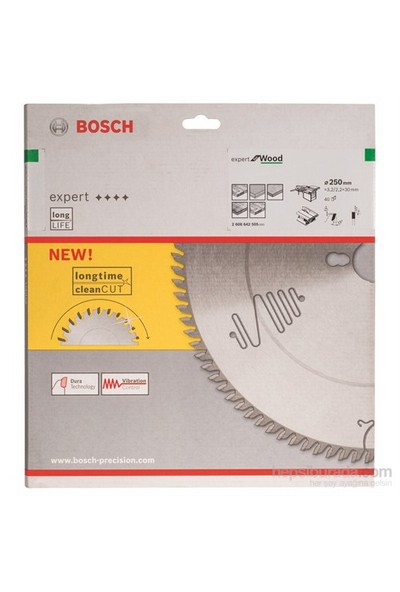 Bosch - Expert Serisi Ahşap İçin Daire Testere Bıçağı - 250 X 30 X 3,2 Mm, 40 Diş Bosch - Expert Serisi Ahşap İçin Daire Testere Bıçağı - 250 X 30 X 3,2 Mm, 40 Diş