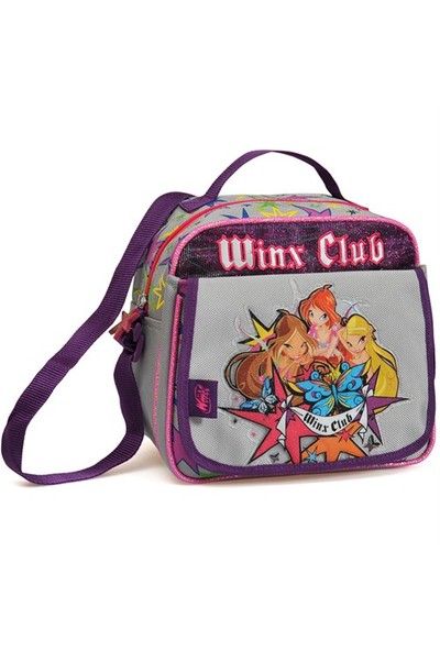 Winx Beslenme Çanta Club Silver Tattoo 24 x 22 x 15 cm Winx Beslenme Çanta Club Silver Tattoo 24 x 22 x 15 cm