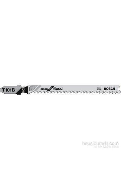 Bosch - Temiz Kesim Serisi Ahşap İçin T 101 B Dekupaj Testeresi Bıçağı - 5'Li Paket Bosch - Temiz Kesim Serisi Ahşap İçin T 101 B Dekupaj Testeresi Bıçağı - 5'Li Paket