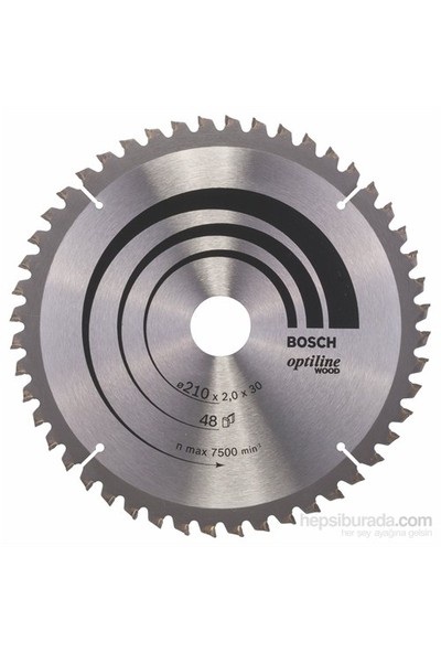 Bosch - Optiline Serisi Ahşap İçin Daire Testere Bıçağı - 210 X 30 X 2,0 Mm, 48 Diş Bosch - Optiline Serisi Ahşap İçin Daire Testere Bıçağı - 210 X 30 X 2,0 Mm, 48 Diş