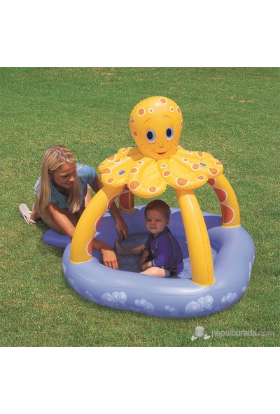 Bestway Üstü Ahtapot Figürlü Gölgelikli Çocuk Havuzu - 52145 ( 102 cm x 102 cm x 102 cm ) Bestway Üstü Ahtapot Figürlü Gölgelikli Çocuk Havuzu - 52145 ( 102 cm x 102 cm x 102 cm )