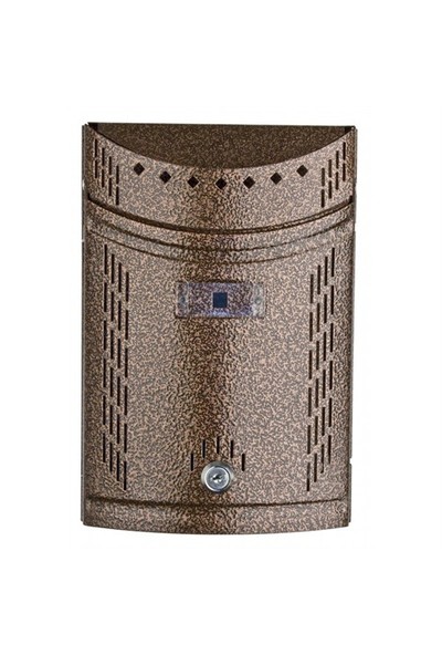 Nobel Oval Kapaklı Posta Kutusu (Bakır) - 28X19x4,8 Cm Nobel Oval Kapaklı Posta Kutusu (Bakır) - 28X19x4,8 Cm