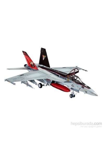 Revell 1:144 Savaş Uçağı Maketi M Set F/A 18E Revell 1:144 Savaş Uçağı Maketi M Set F/A 18E