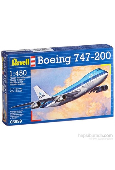 Revell Model Set Boeing 747-200-63999 (Plastik Maket) Revell Model Set Boeing 747-200-63999 (Plastik Maket)