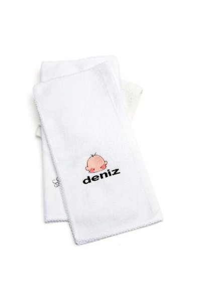Pompon İsme Özel Havlu Ağız Bezi Pompon İsme Özel Havlu Ağız Bezi