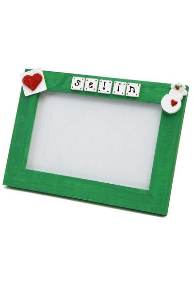 Pompon İsme Özel Küçük Çerçeve