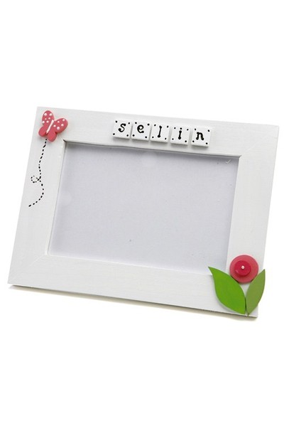Pompon İsme Özel Küçük Çerçeve