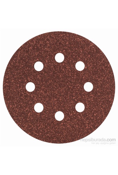 Bosch - Eksantirik Zımpara Kağıdı 5'Li, 125 Mm 60 Kum 8 Delik Bosch - Eksantirik Zımpara Kağıdı 5'Li, 125 Mm 60 Kum 8 Delik