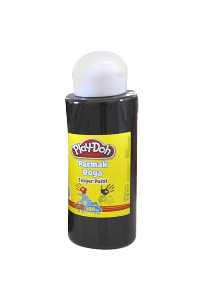 Play-Doh 500 Ml Parmak Boyası(Tüp)Siyah Play-Pr015
