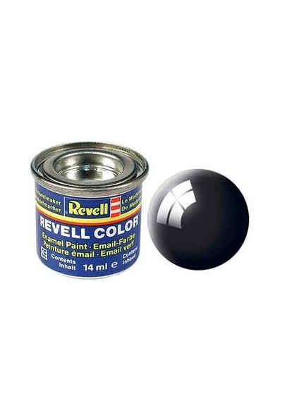 Revell Black Gloss 14 Ml Maket Boyası