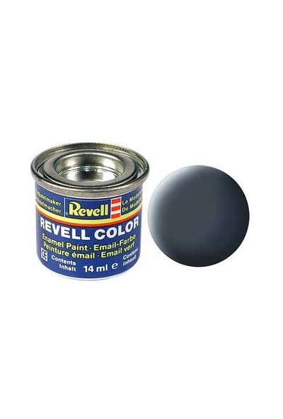 Revell-32109 Mat Gri Plastik Maket Boyası (Yağlı Boya) Revell-32109 Mat Gri Plastik Maket Boyası (Yağlı Boya)