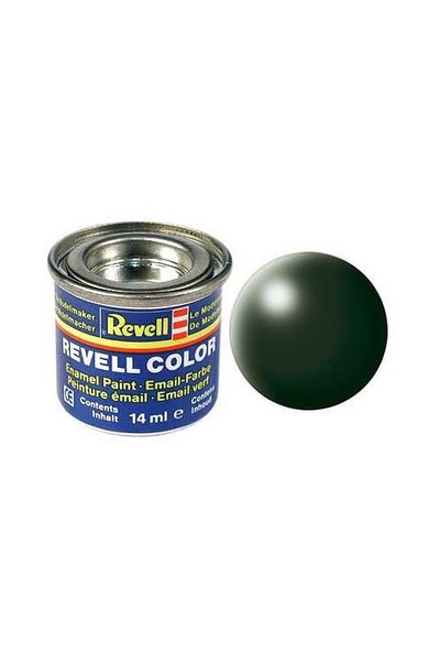 Revell-32363 Koyu Yeşil İpek Plastik Maket Boyası (Yağlı Boya) Revell-32363 Koyu Yeşil İpek Plastik Maket Boyası (Yağlı Boya)