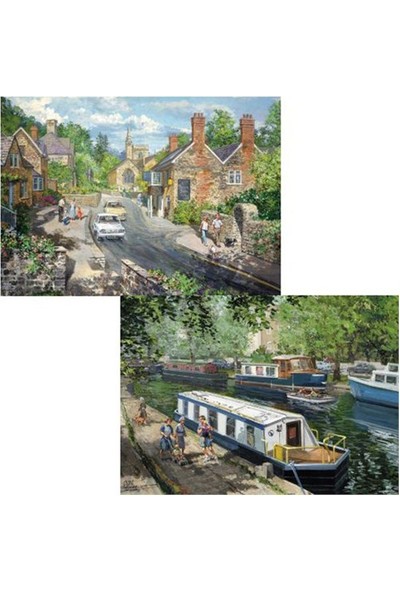 Jumbo Puzzle Around Britain (500 Parça) Jumbo Puzzle Around Britain (500 Parça)