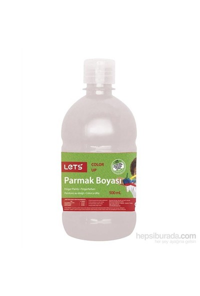 Lets Parmak Boyası 500 Ml Beyaz L5001