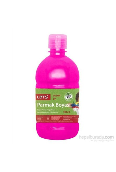 Lets Parmak Boyası 500 Ml Pembe L5010 Lets Parmak Boyası 500 Ml Pembe L5010