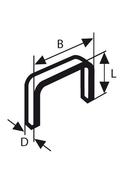 Bosch 14 Mm Zımba Teli Bosch 14 Mm Zımba Teli