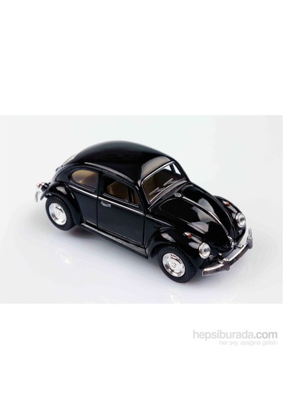 Kinsmart 1967 Volkswagen Classical Beetle 1/32 Çek Bırak Die Cast Model Araç Siyah Kinsmart 1967 Volkswagen Classical Beetle 1/32 Çek Bırak Die Cast Model Araç Siyah