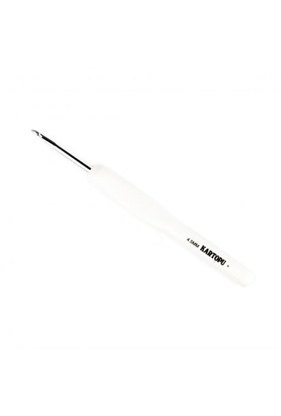 Kartopu 4,5 Mm Beyaz Yumuşak Saplı Yün Tığ Kartopu 4,5 Mm Beyaz Yumuşak Saplı Yün Tığ