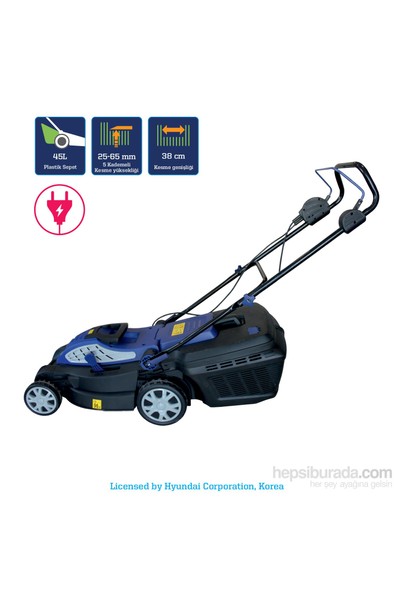 Hyundai C4205 Elektrikli Çim Biçme Makinesi 1800W Hyundai C4205 Elektrikli Çim Biçme Makinesi 1800W