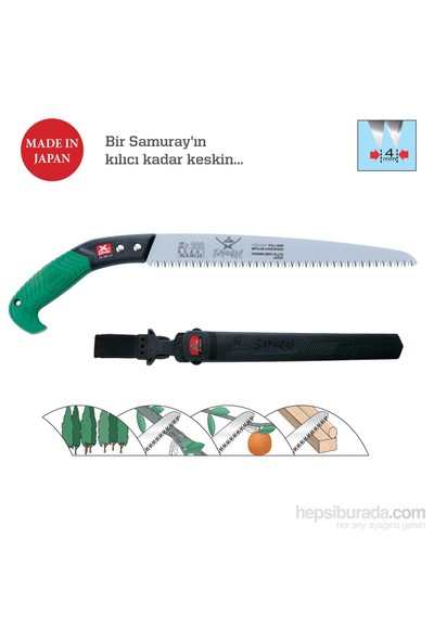Samurai Budama Testeresi 27Cm Kılıflı Samurai Budama Testeresi 27Cm Kılıflı
