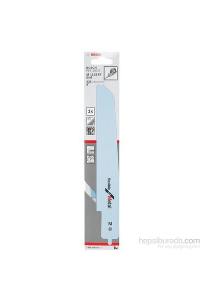 Bosch - Flexible Serisi Metal İçin Çok Amaçlı Testere Pfz 500 E'ye Uygun Panter Testere Bıçağı M 1122 Ef Bosch - Flexible Serisi Metal İçin Çok Amaçlı Testere Pfz 500 E'ye Uygun Panter Testere Bıçağı M 1122 Ef