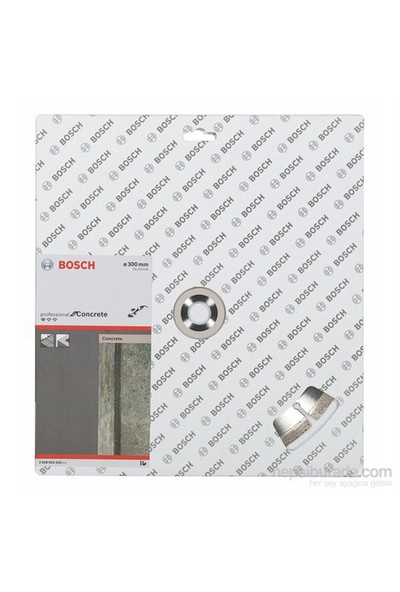 Bosch - Standard Seri Beton İçin Elmas Kesme Diski - 300 X 22,23 X 3,1 X 10 Mm Bosch - Standard Seri Beton İçin Elmas Kesme Diski - 300 X 22,23 X 3,1 X 10 Mm