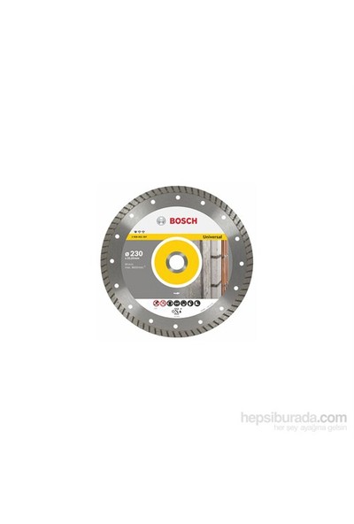 Bosch - Expert Serisi Tüm Malzemeler İçin Turbo Segman Elmas Kesme Diski - 125 X 22,23 X 2 X 10 Mm