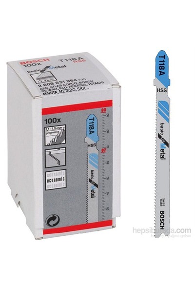 Bosch T 118 A Hss Metal Dekopaj Ucu