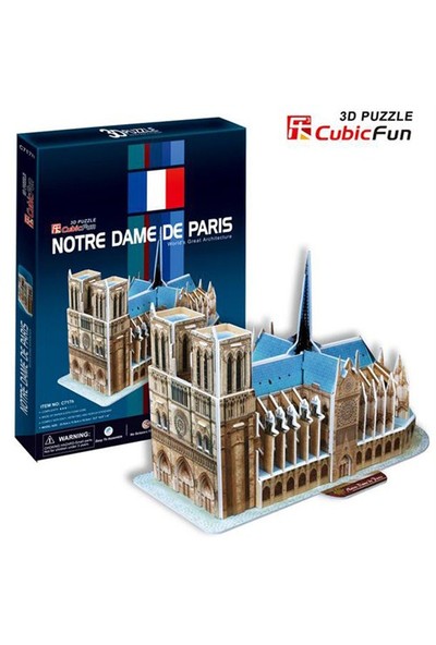 Cubic Fun Notre Dame de Paris (3D Puzzle) Cubic Fun Notre Dame de Paris (3D Puzzle)