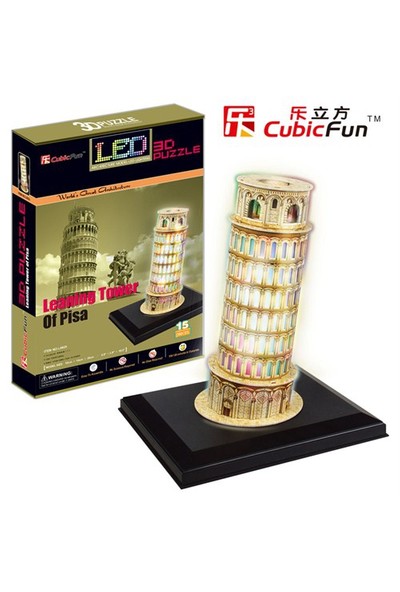 Cubic Fun Puzzle Leaning Tower of Pisa (3 Boyutlu) Cubic Fun Puzzle Leaning Tower of Pisa (3 Boyutlu)