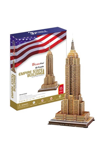 Cubic Fun Puzzle Empire State Binası (3 Boyutlu) Cubic Fun Puzzle Empire State Binası (3 Boyutlu)