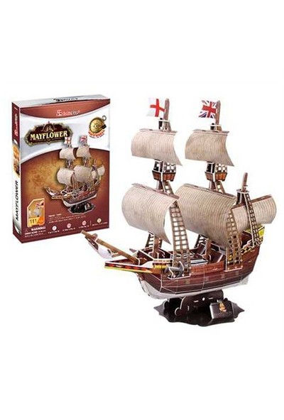 Cubic Fun May Flower Gemisi (3D Puzzle)