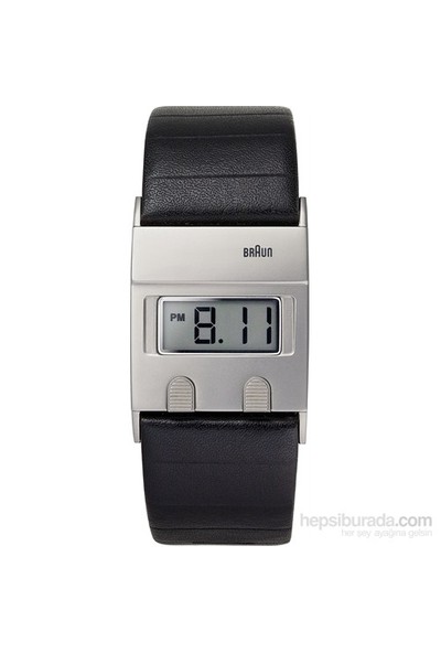 Braun Deri Kayışlı Dijital Kol Saati
