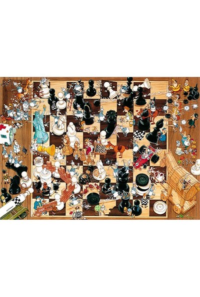Heye Puzzle Black or White, Degano (1000 Parça)
