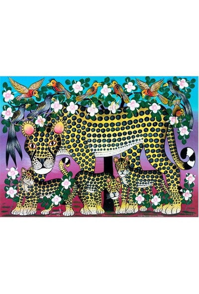 Heye Puzzle Cranes, Wildcat Family (1000 Parça)
