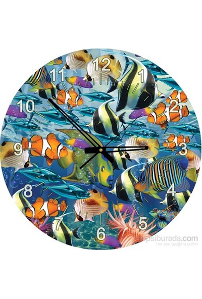 Art Puzzle 570 Parça Çok Balık Saat Art Puzzle 570 Parça Çok Balık Saat