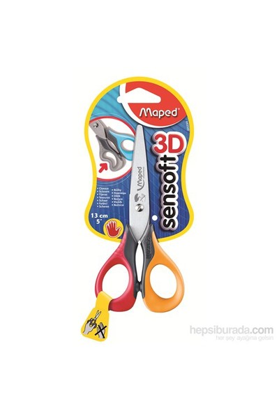 Maped Makas Sensoft Solak 13Cm 693500 Maped Makas Sensoft Solak 13Cm 693500