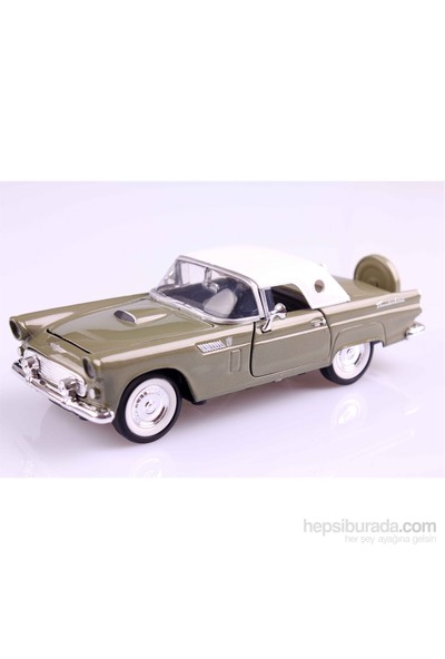 Motomax 1956 Ford Thunderbird 1/24 Die Cast Model Araç Motomax 1956 Ford Thunderbird 1/24 Die Cast Model Araç