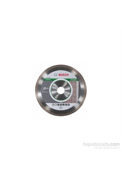 Bosch - Best Serisi Seramik İçin Temiz Kesim Turbo Segman Elmas Kesme Diski - 180 X 22,23 X 1,6 X 7 Mm Bosch - Best Serisi Seramik İçin Temiz Kesim Turbo Segman Elmas Kesme Diski - 180 X 22,23 X 1,6 X 7 Mm