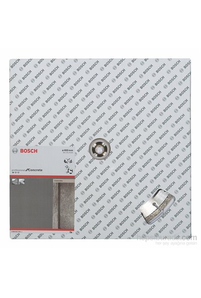 Bosch - Standard Seri Beton İçin Elmas Kesme Diski - 400 X 20,00+25,40 X 3,2 X 10 Mm