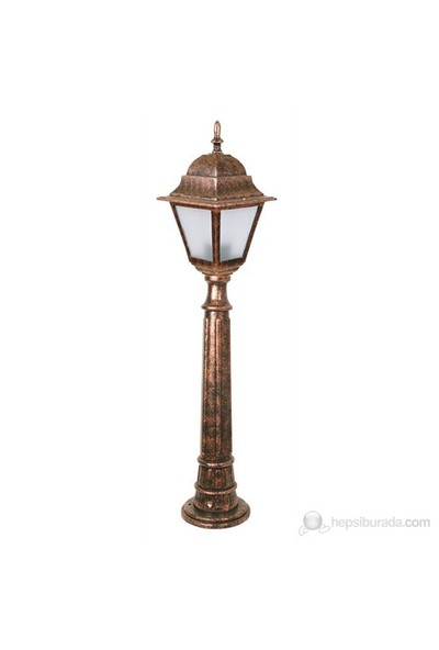 Şanlı Dış Makan Abs 95 Cm Polikarbon Camlı Kare Çim Direği