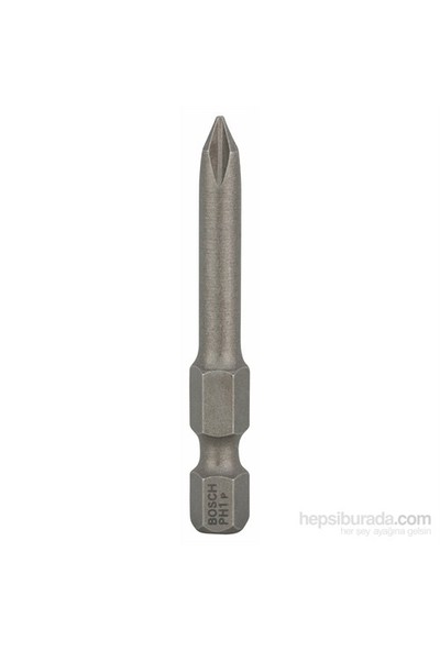 Bosch - 3'Lü Paket - Ekstra Sert Seri Vidalama Ucu - Ph 1, 49 Mm Bosch - 3'Lü Paket - Ekstra Sert Seri Vidalama Ucu - Ph 1, 49 Mm