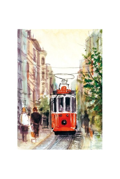 Puzz Puzzle İstiklal Caddesi,Tramvay (1000 Parça)