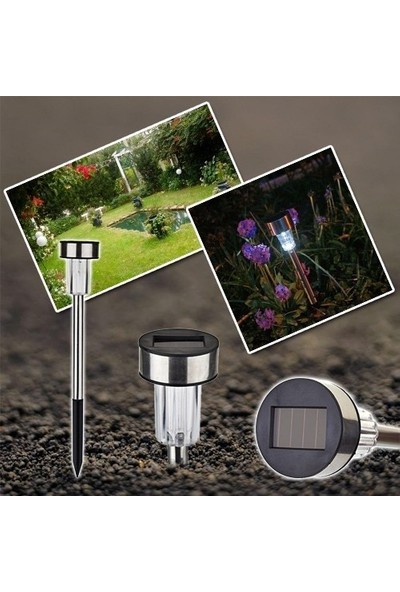 Klaus Kablosuz Çelik Solar Bahçe Lambası Klaus Kablosuz Çelik Solar Bahçe Lambası