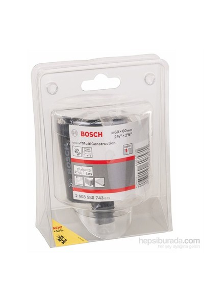 Bosch - Speed Serisi Çok Amaçlı Delik Açma Testeresi (Panç) - 60 Mm, 2 3/8 Bosch - Speed Serisi Çok Amaçlı Delik Açma Testeresi (Panç) - 60 Mm, 2 3/8