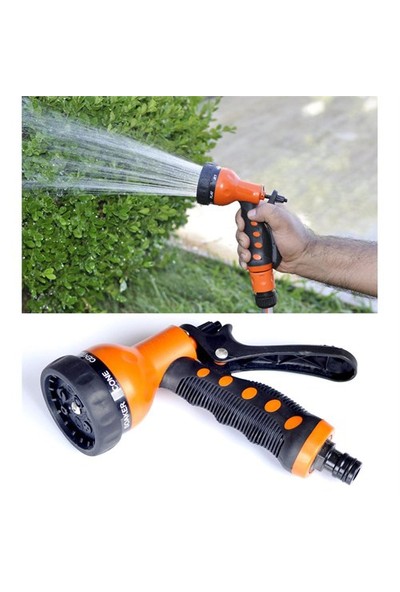 HomeCare 7 Çeşit Su Atabilen Sulama Tabancası 427462 HomeCare 7 Çeşit Su Atabilen Sulama Tabancası 427462