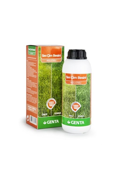 Genta Sıvı Çim Besini (Hızlı Etkili) 1 Lt
