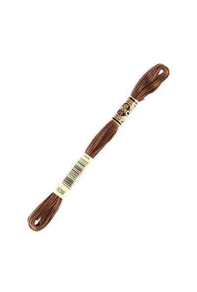 Dmc Muline Special 8 M Kahverengi Nakış İpliği - 839