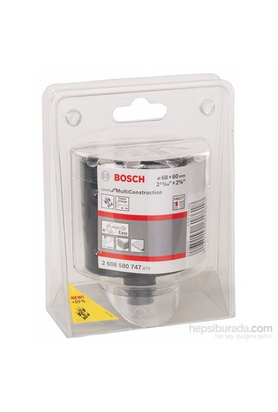 Bosch - Speed Serisi Çok Amaçlı Delik Açma Testeresi (Panç) - 68 Mm, 2 11/16 Bosch - Speed Serisi Çok Amaçlı Delik Açma Testeresi (Panç) - 68 Mm, 2 11/16