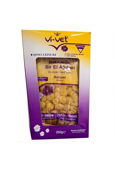 Vi-Vet Sir Ağda Naturel 250 Ml Granül Vi-Vet Sir Ağda Naturel 250 Ml Granül